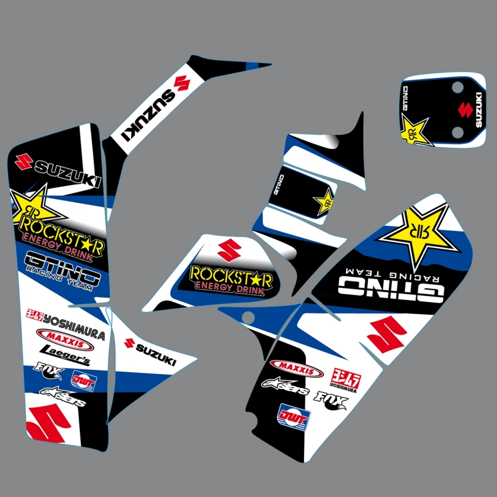 Kit déco Rockstar 3 - Suzuki LT 50 - GTINO