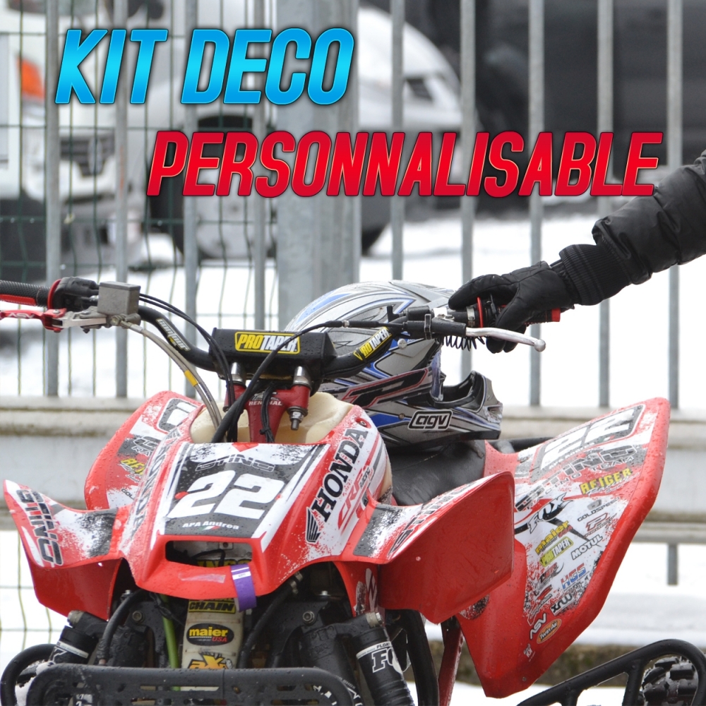 Kit déco "RED PAINT" - TRX 450 - GTINO
