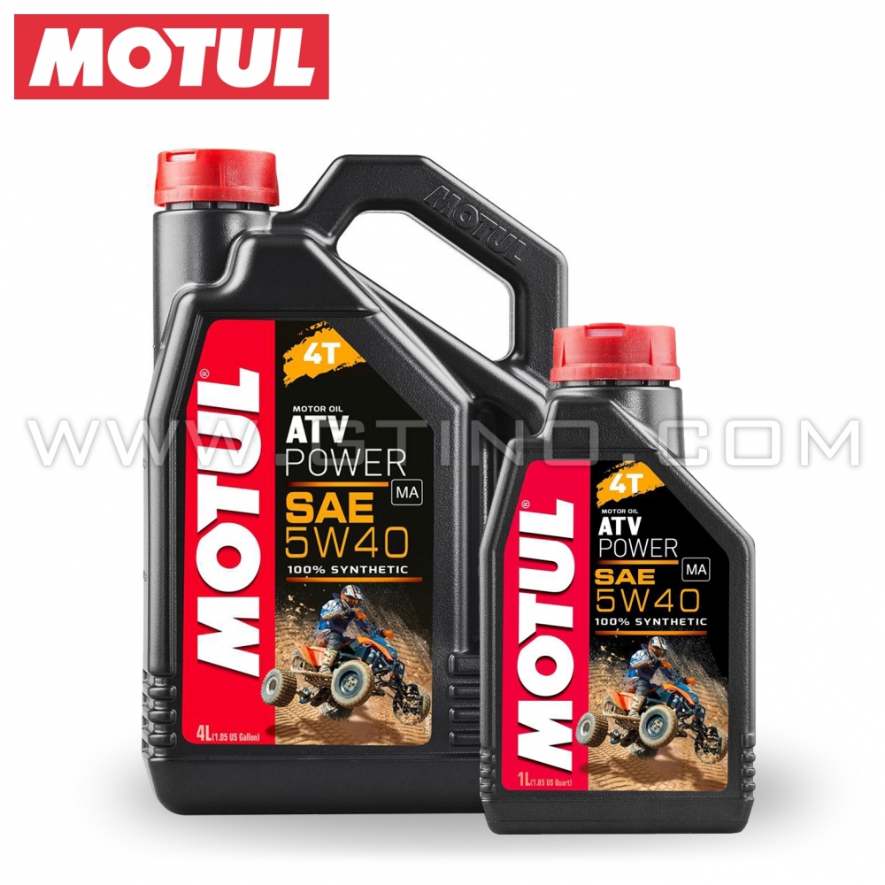 Motul ATV Power - 100% Synth. 5W40 - GTINO
