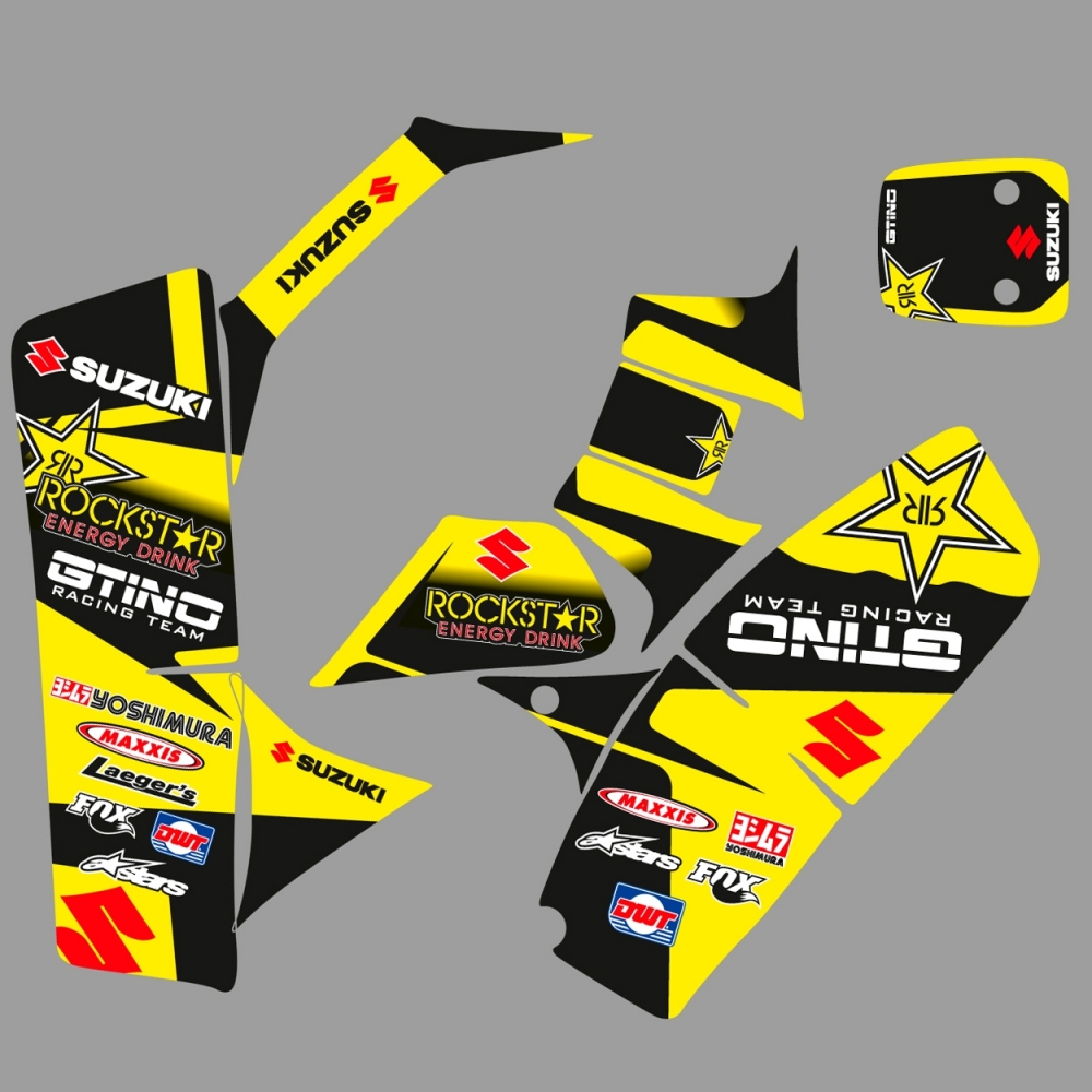 Kit déco "ROCKSTAR" - Suzuki LT 50 - GTINO